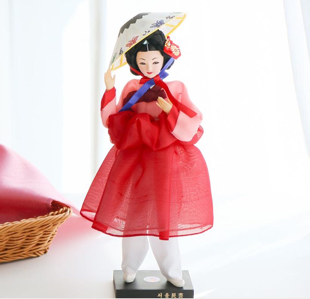 Traditional Korean Doll - Gisaeng Aowdong (1600s) - Etsy