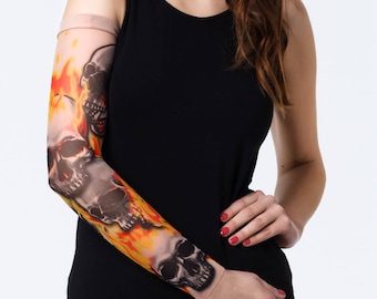 Motorcycle Temporary Fake Tattoo Sticker set of 2 - Etsy