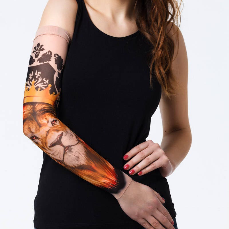 Fake Lion Tattoo - Etsy