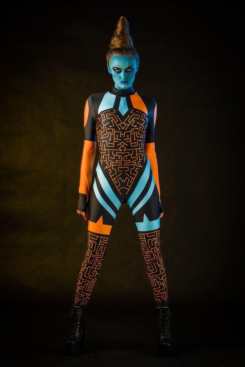 BLUE ALIEN Halloween Costume for Women Halloween Costume for - Etsy