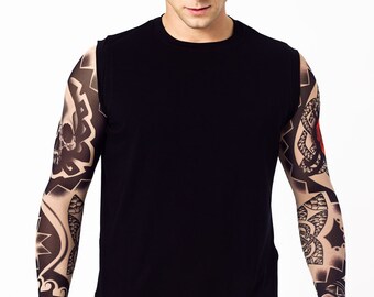 Fake Tattoo Shirt - Etsy