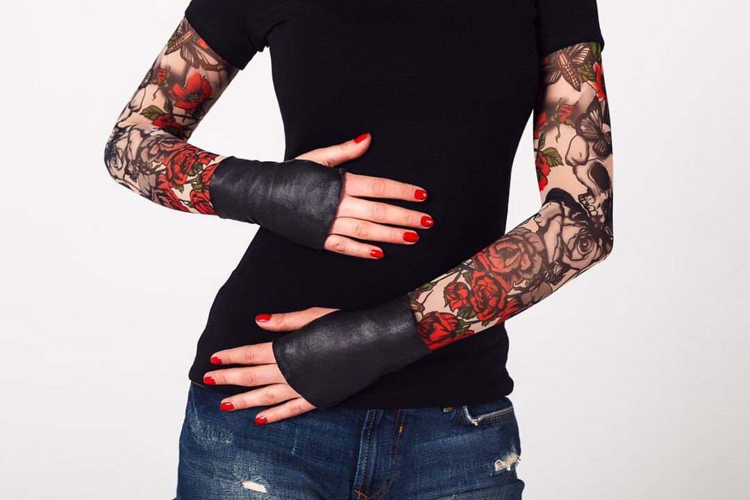 Mittens & Gloves Leather Mittens Leather Gloves Costume - Etsy