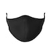 Three Layers Face Mask, All Black Face Mask, Reusable Face Mask ...
