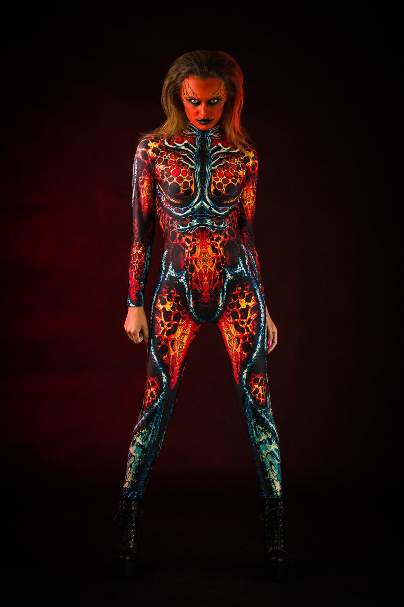 DEMON is a WOMAN Halloween Costume Full Body Costume for - Etsy