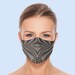 Three Layers Face Mask Hipnotic Design Face Mask Reusable - Etsy