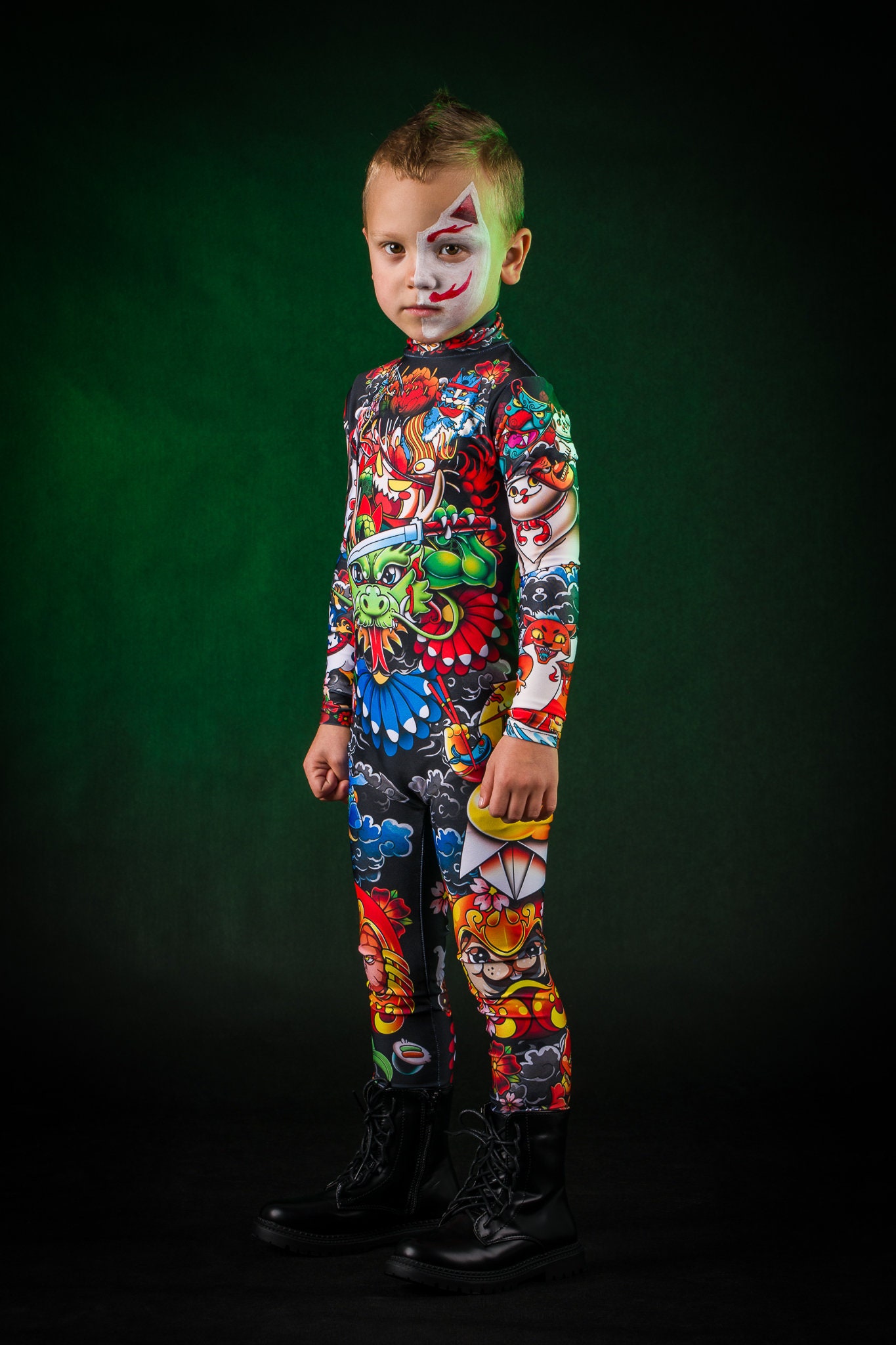 YAKUZA Halloween Costume KIDS Edition Kids Full Body - Etsy