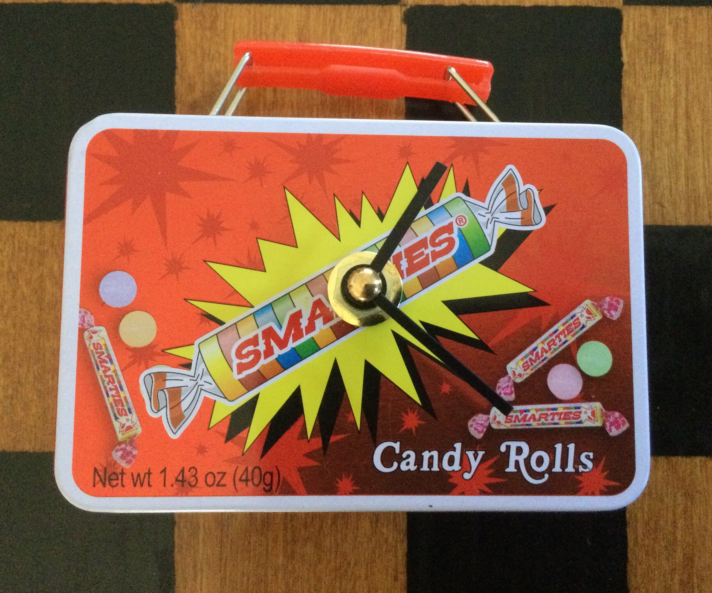 Smarties Clock Lunchbox Clock Vintage Candy Tin | Etsy