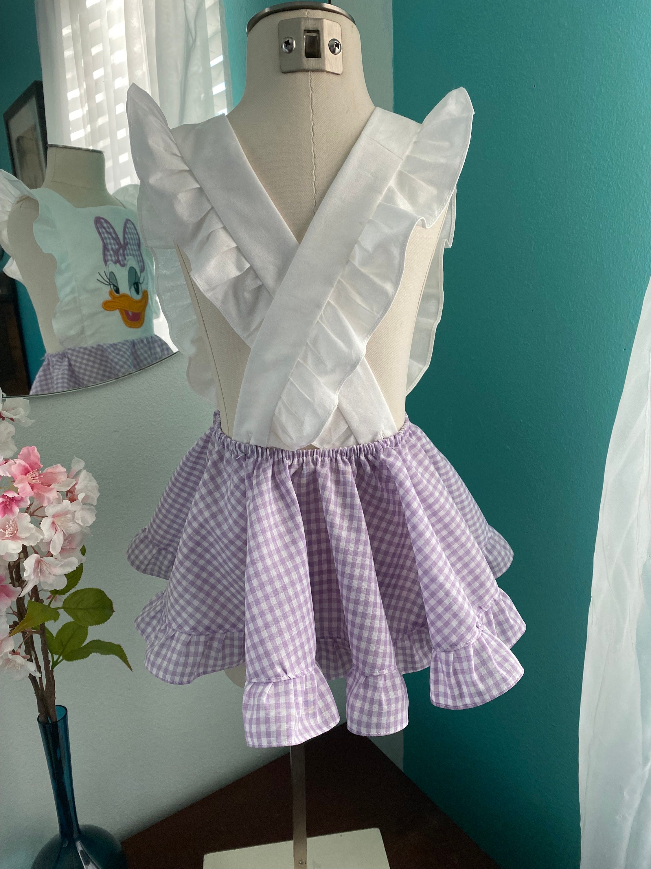 Toddler Girls Disney Daisy Duck Dress, Disney Daisy Duck Dress, Daisy ...