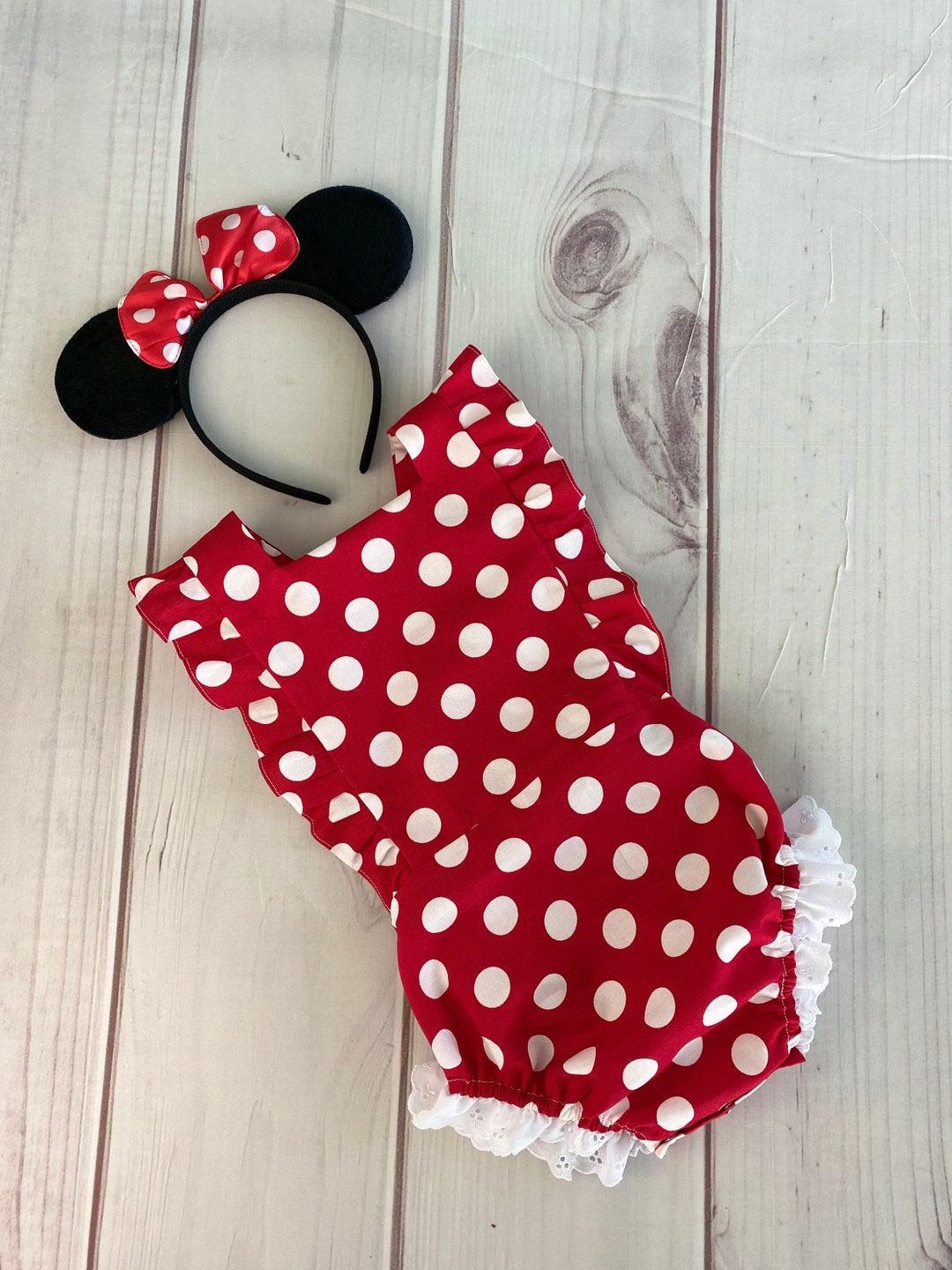 Minnie Mouse Romper, Toddler Girls Minnie Mouse Romper, Minnie Mouse ...