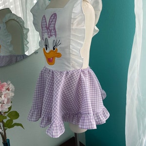 Toddler Girls Disney Daisy Duck Dress, Disney Daisy Duck Dress, Daisy ...