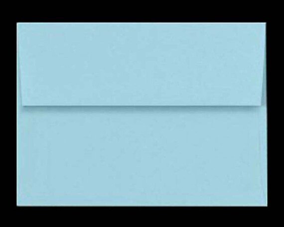 A7 Envelopes 5x7 Baby BLUE PASTEL 25 DIY Blanks for Cards | Etsy