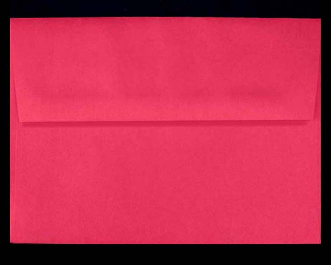 A7 Envelopes 5x7 RED FIRECRACKER 25 DIY Blanks for Cards Invitations ...