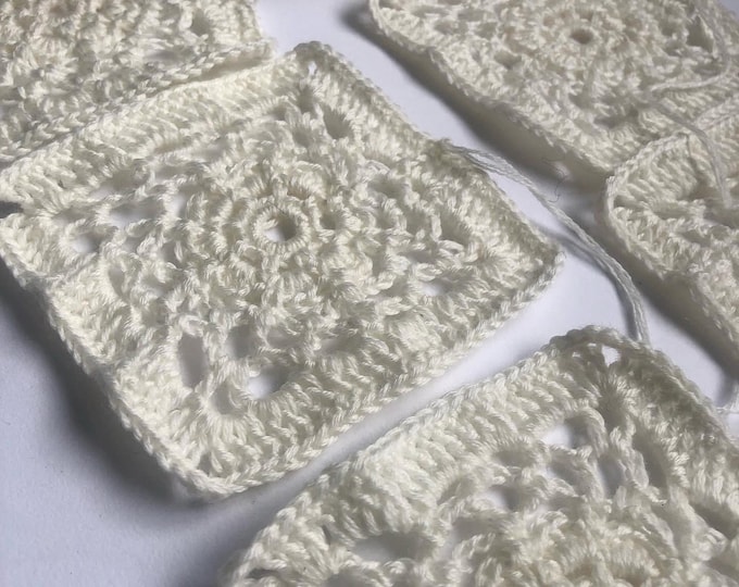 Crochet Pattern, Crochet Square Motif - Etsy