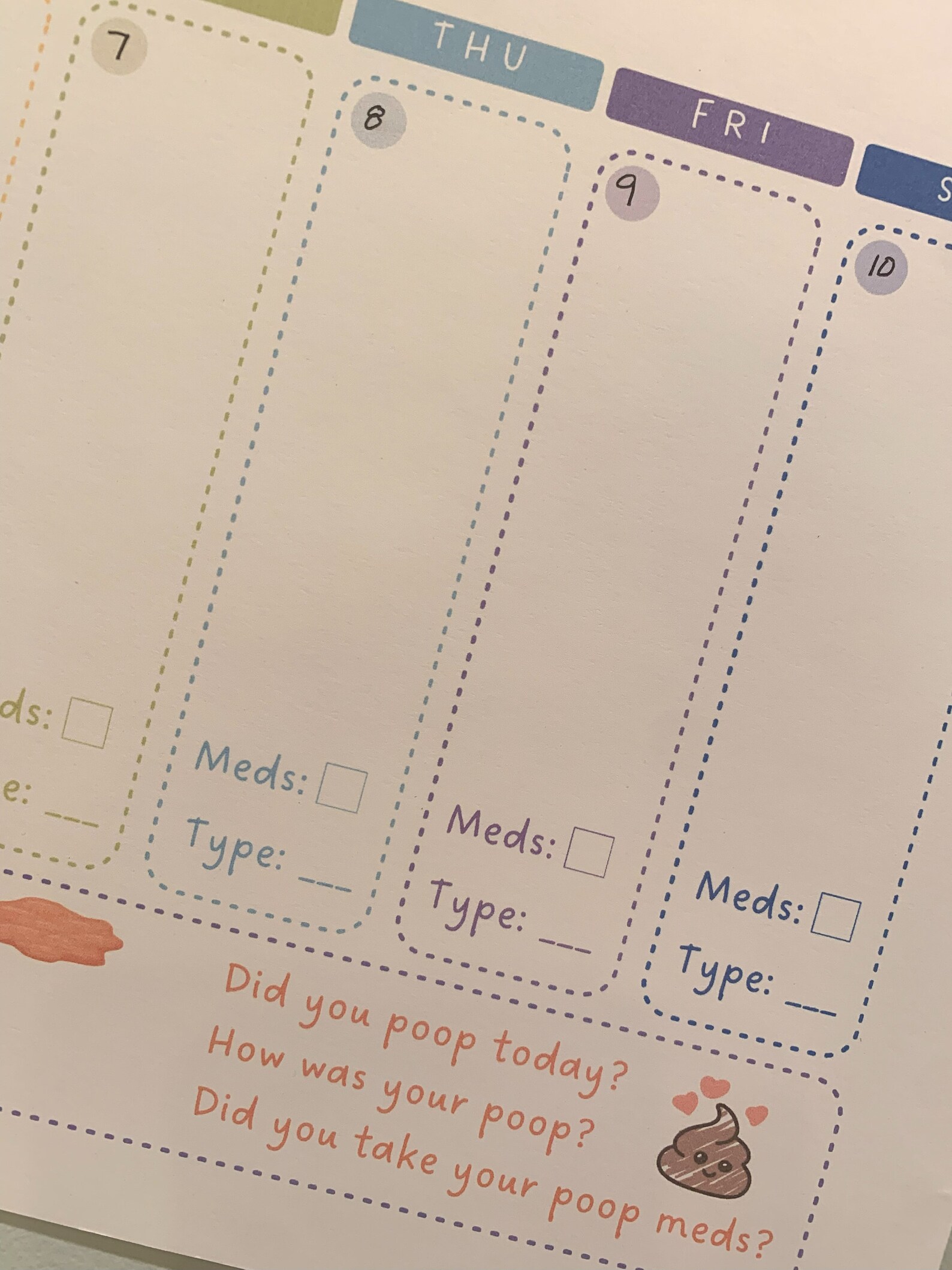 Kids Potty Training Sticker Chart: Toilet Time Tracker (digital ...