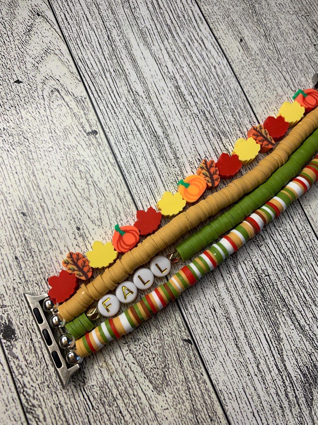 Customized Watch Band - Beaded Apple Watch Band - Apple Watch Band ...