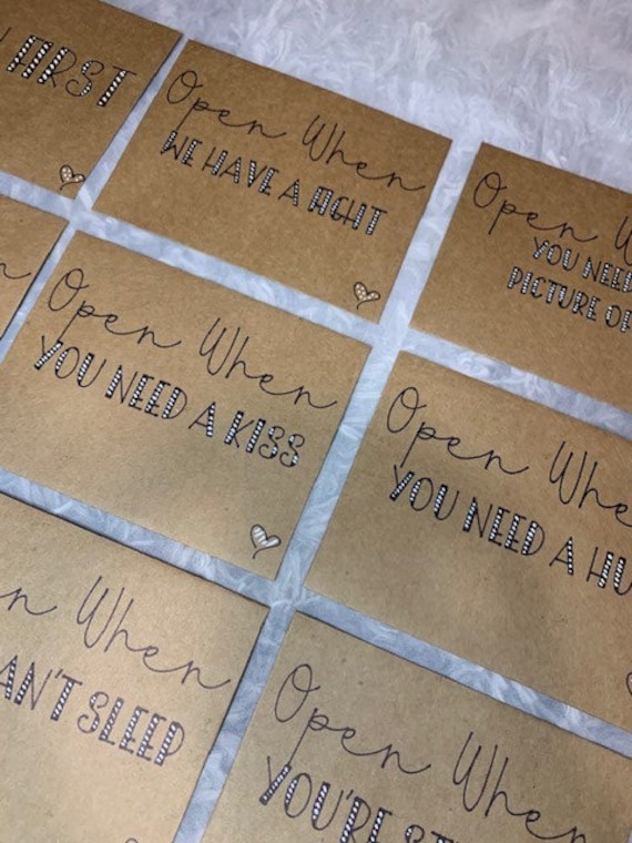 Open When Letters For Boyfriend