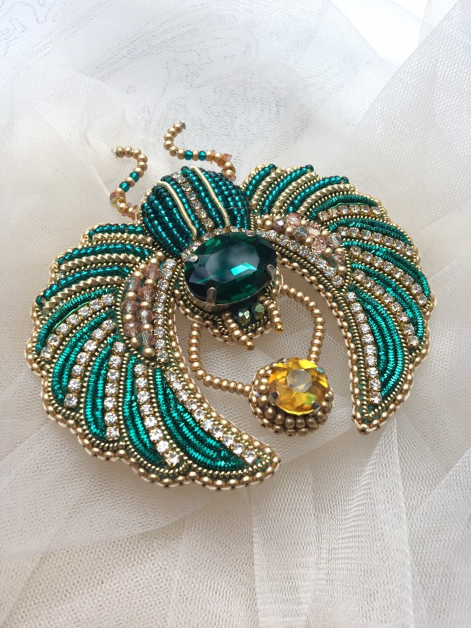 Custom Egyptian Beetle Scarab Brooch, Gift for Her, Mother’s Day Gift ...