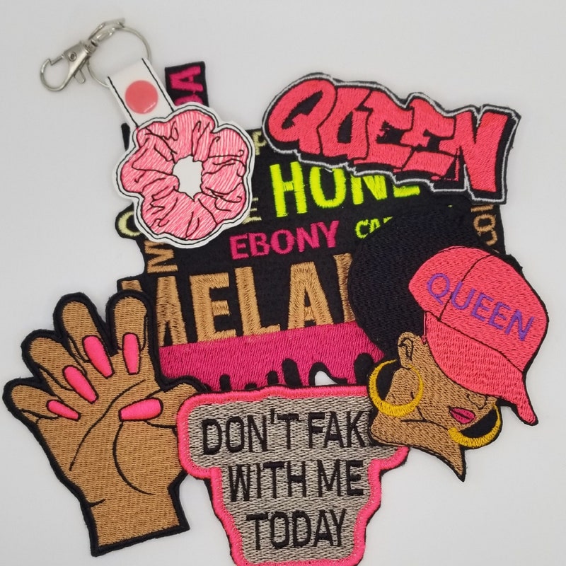 Black Woman Patch - Etsy