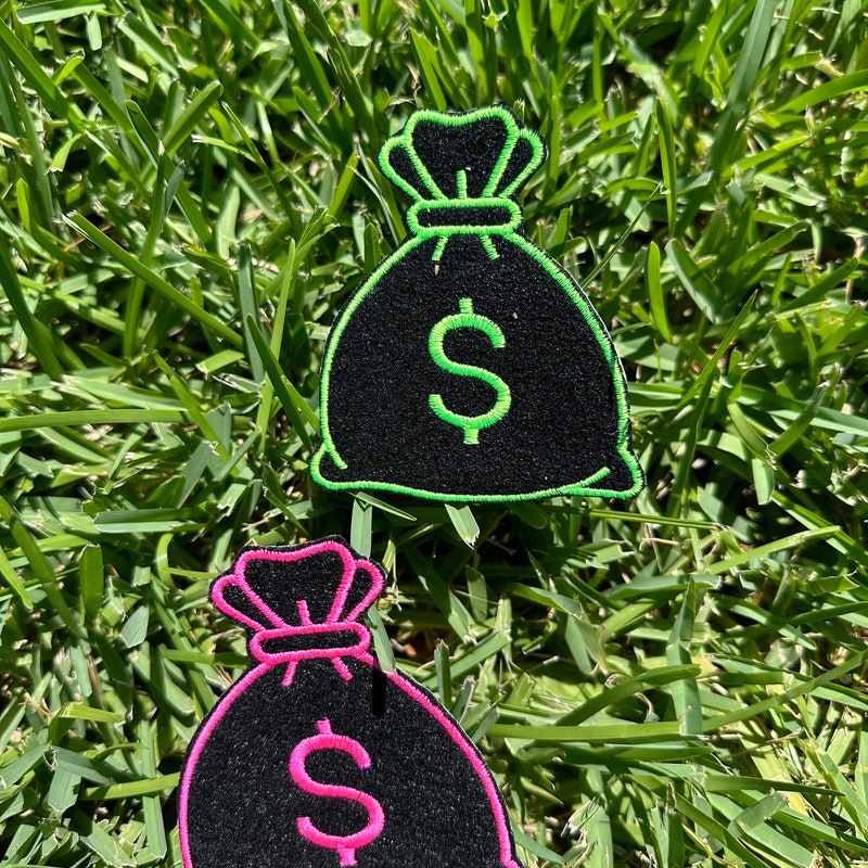 Money Bag Patch - Etsy