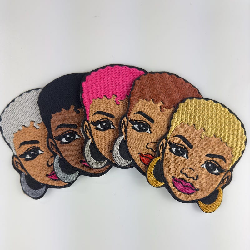 Afro Patch - Etsy