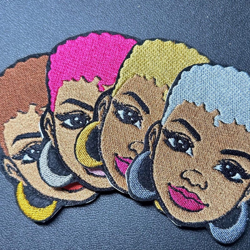 Afro Patch - Etsy