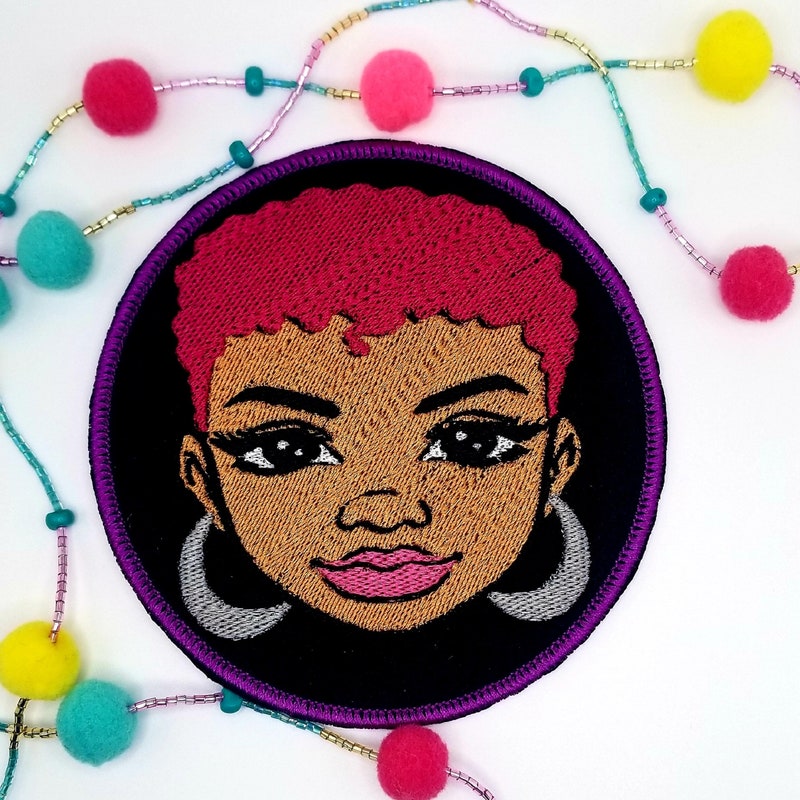 Afro Patch - Etsy