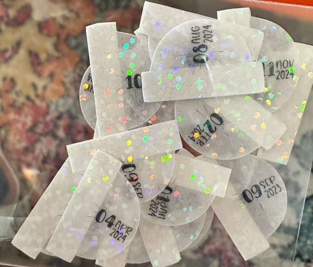 A5 Months Planner Tabs - Holographic - Etsy