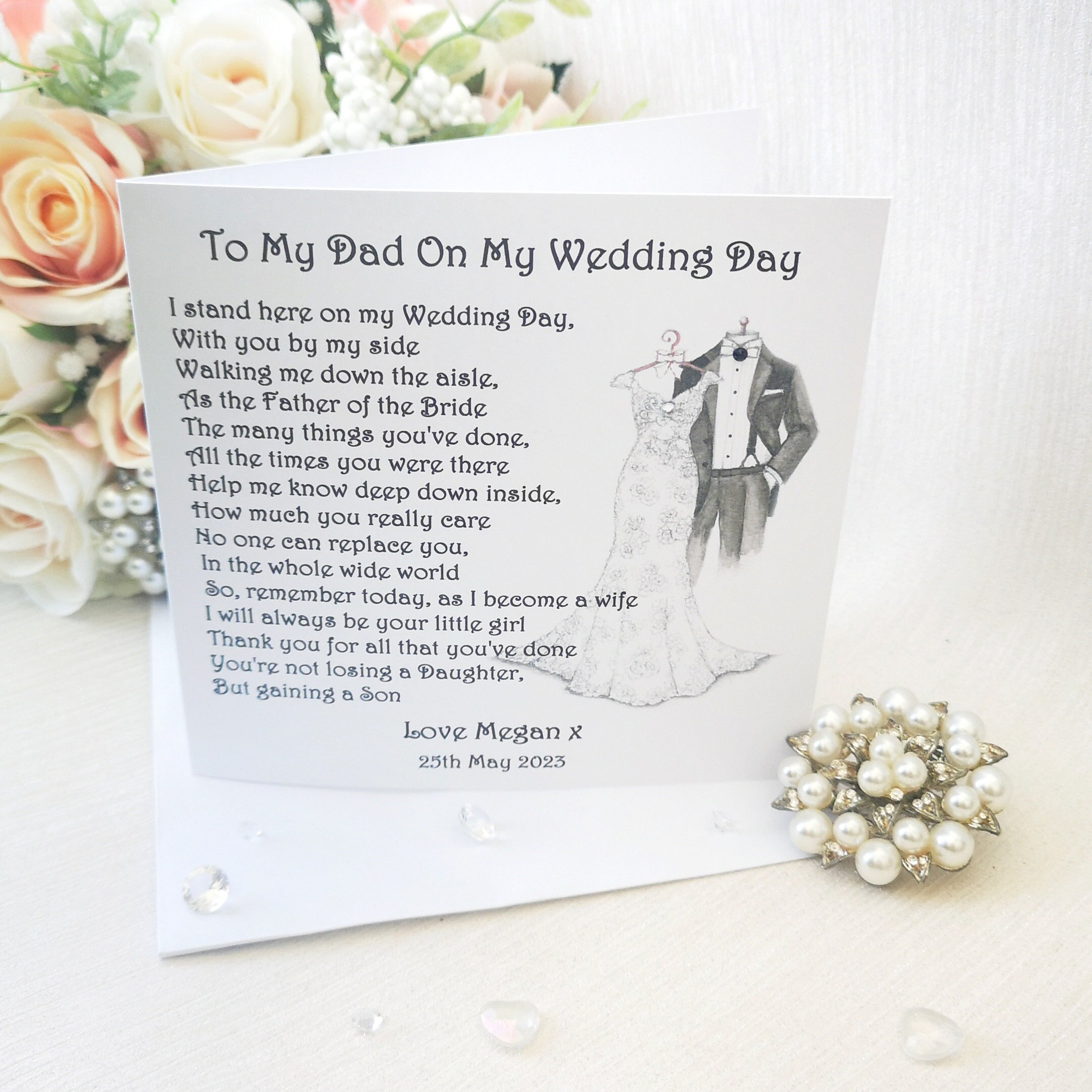 Letter to dad on wedding day 60 photos - Vianawedding.com