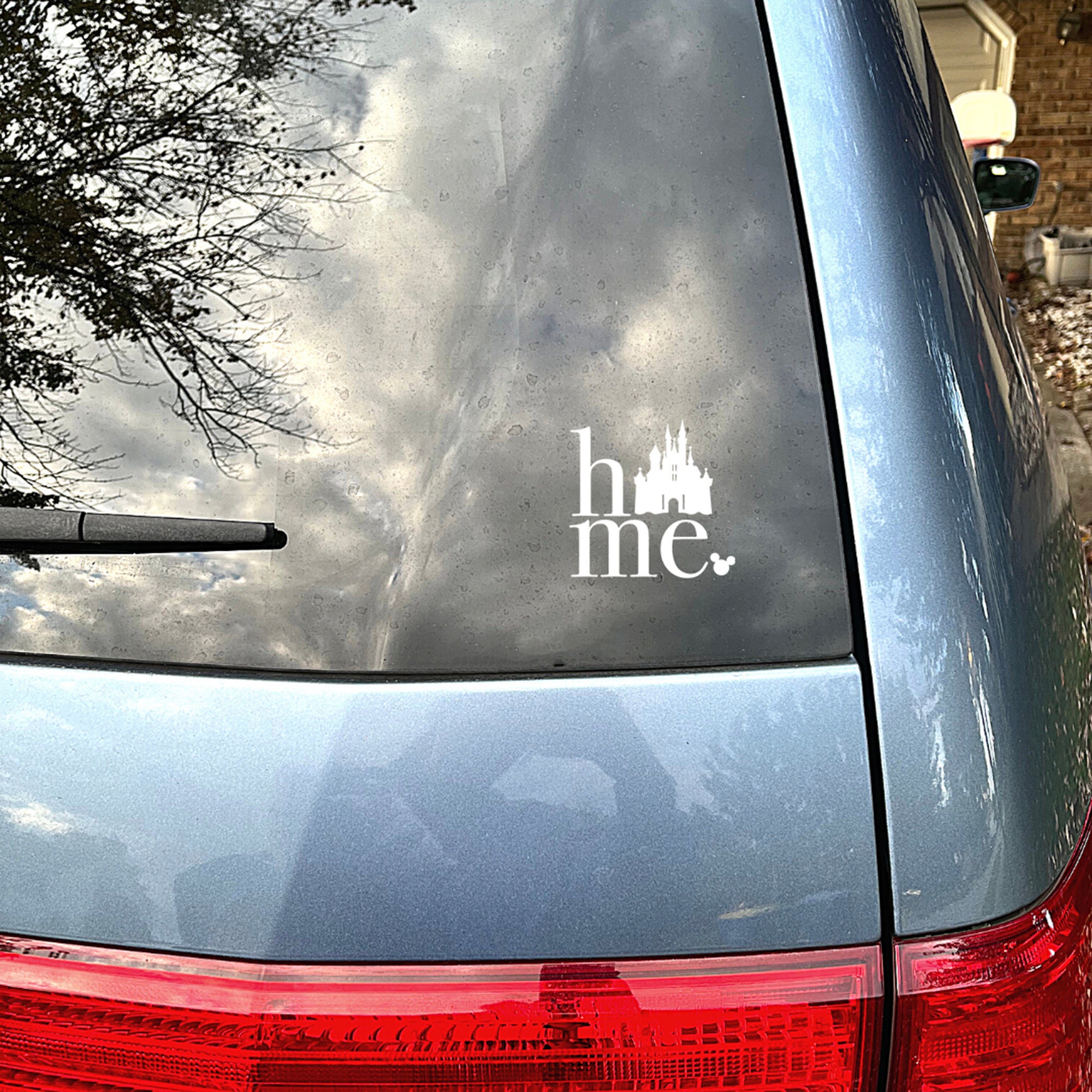 Disney World Home Castle Car Decal - Etsy