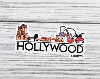 Hollywood Sticker - Etsy