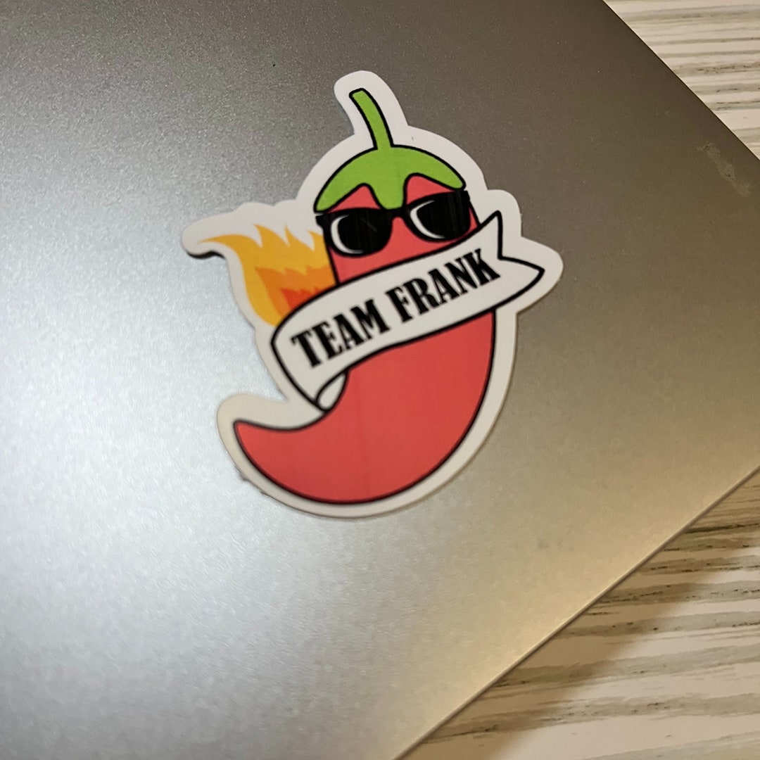 Team Frank Hot Sauce Lover Sticker - Etsy