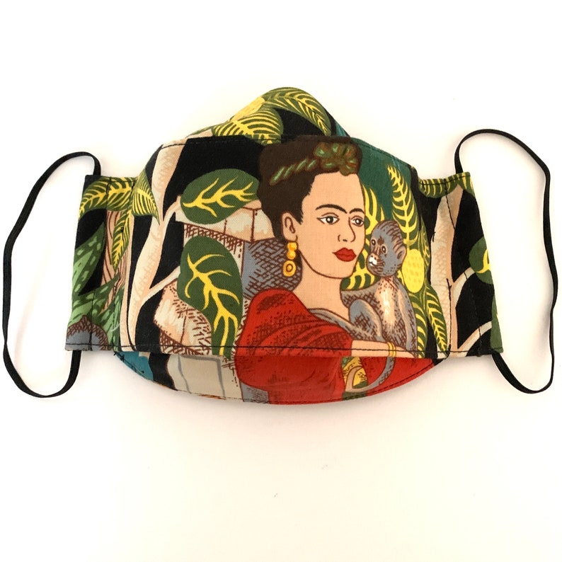 Frida Kahlo Mask Origami Face Mask Filter Pocket Nose Wire | Etsy