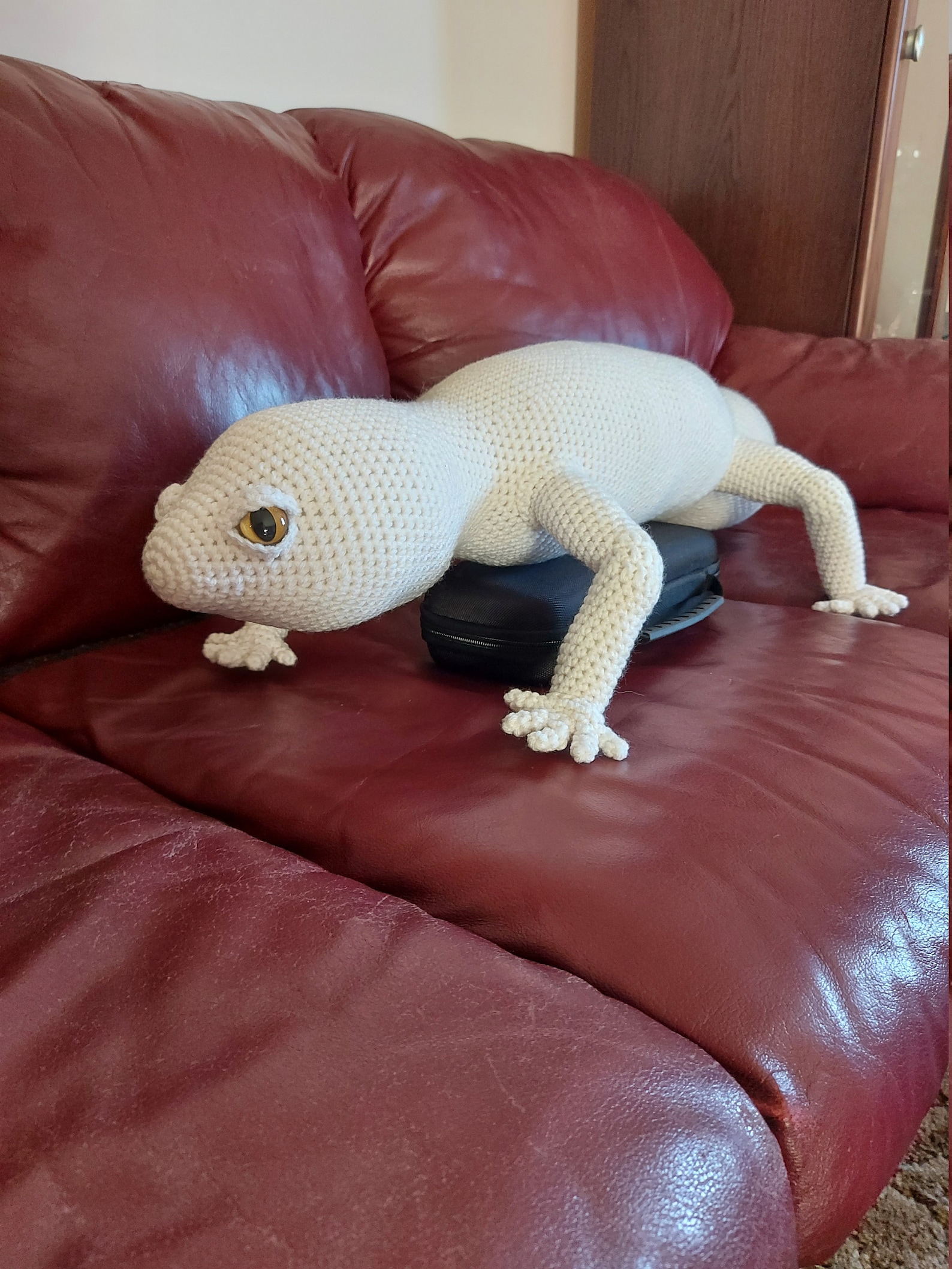 Large Leopard Gecko Plush PDF Crochet Pattern - Etsy