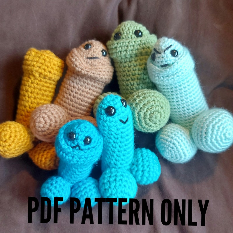 Crochet Penis Pattern - Etsy