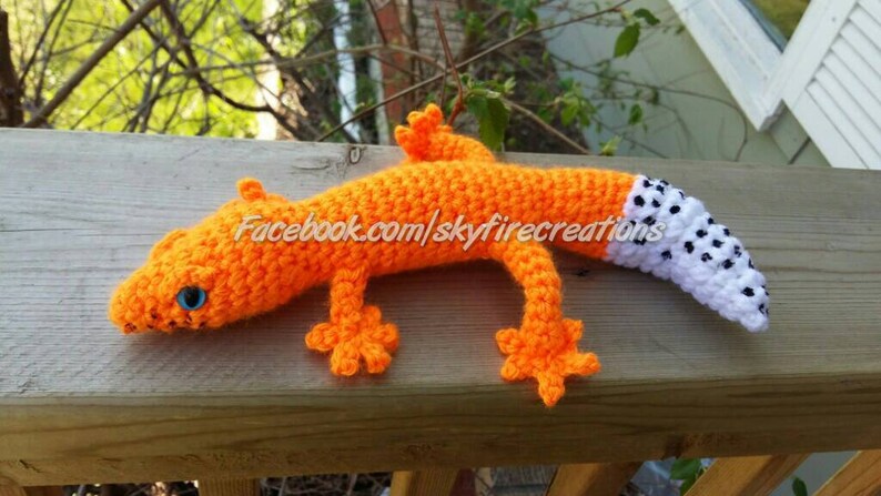 Leopard Gecko PDF Crochet Pattern PATTERN ONLY | Etsy