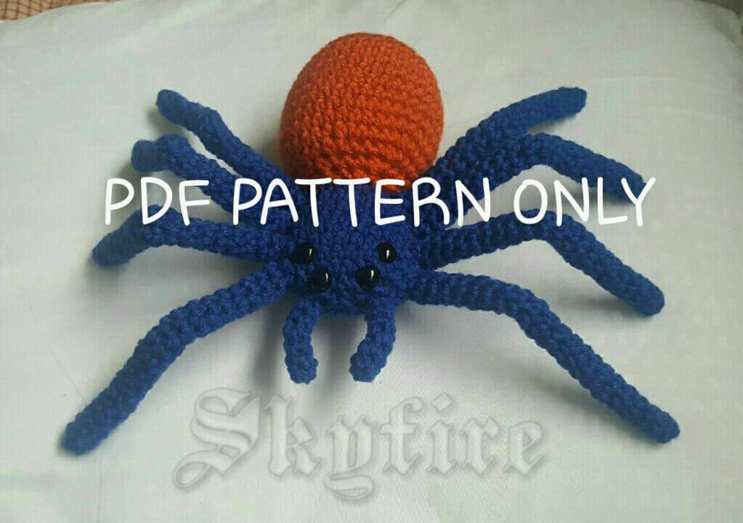 Tarantula Crochet Pattern PDF ONLY - Etsy