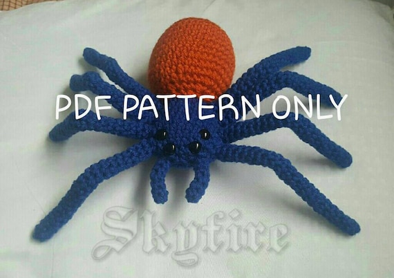 Tarantula Crochet Pattern PDF ONLY | Etsy