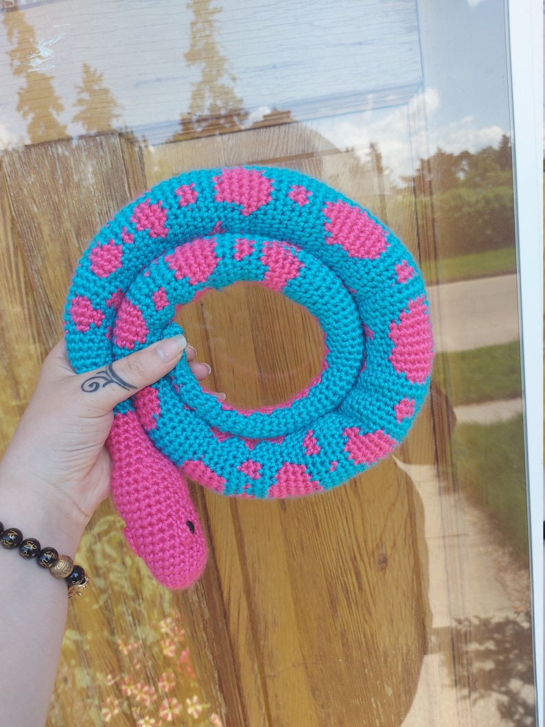 Boa Constrictor Plush Crochet Pattern PDF ONLY - Etsy