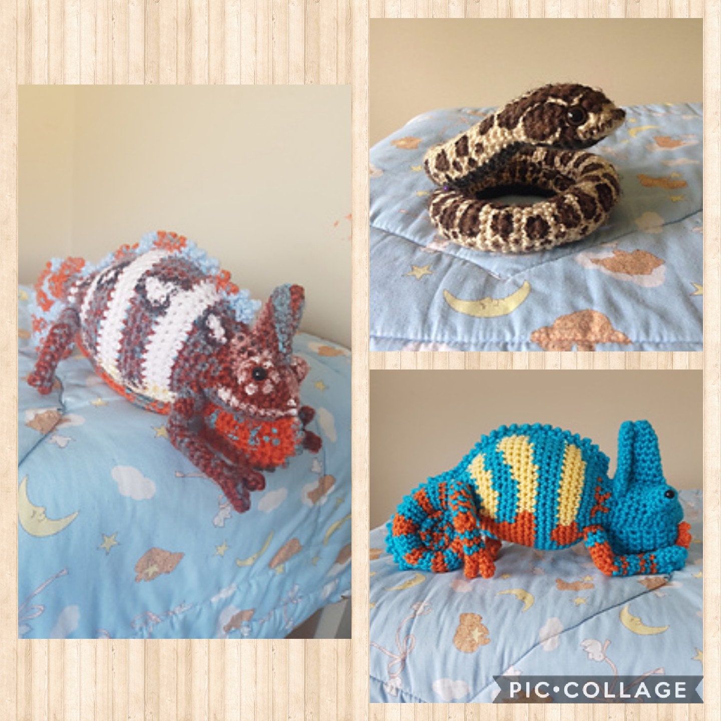 Mega Reptile Crochet Pattern Pack - Etsy