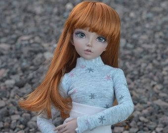 Custom Doll Wig for Minifee 1/4 BJD Dolls tan - Etsy
