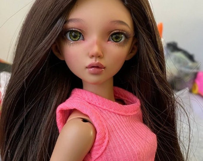 Custom Doll Wig for Minifee 1/4 BJD Dolls tan - Etsy