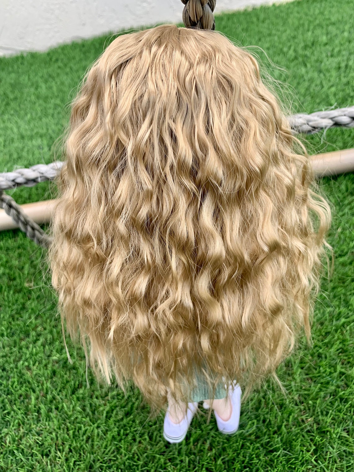 Custom Doll WIG Exclusive Vegan Mohair-fits 9-10 Head - Etsy