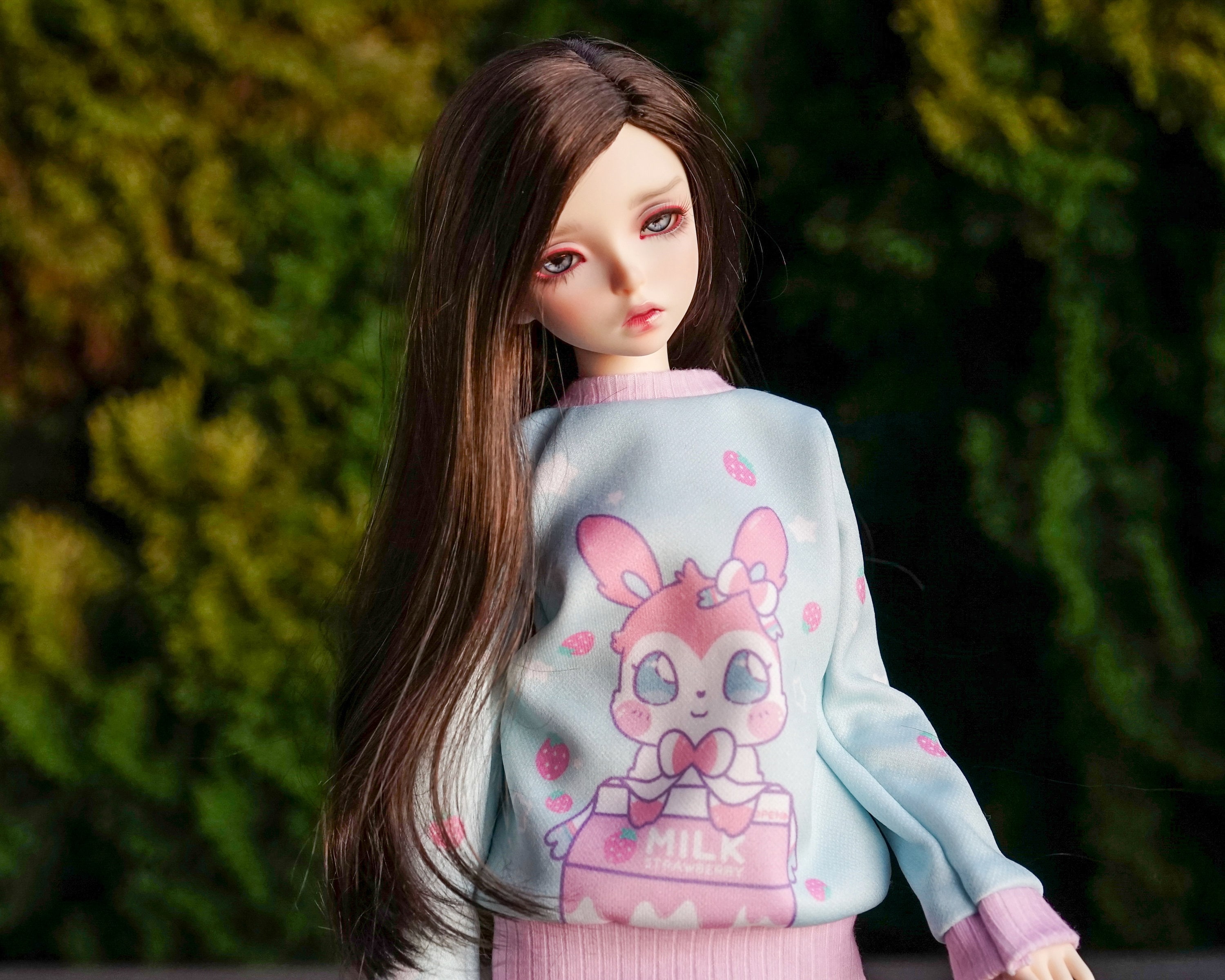 Custom Doll Wig for Minifee 1/4 BJD Dolls tan - Etsy