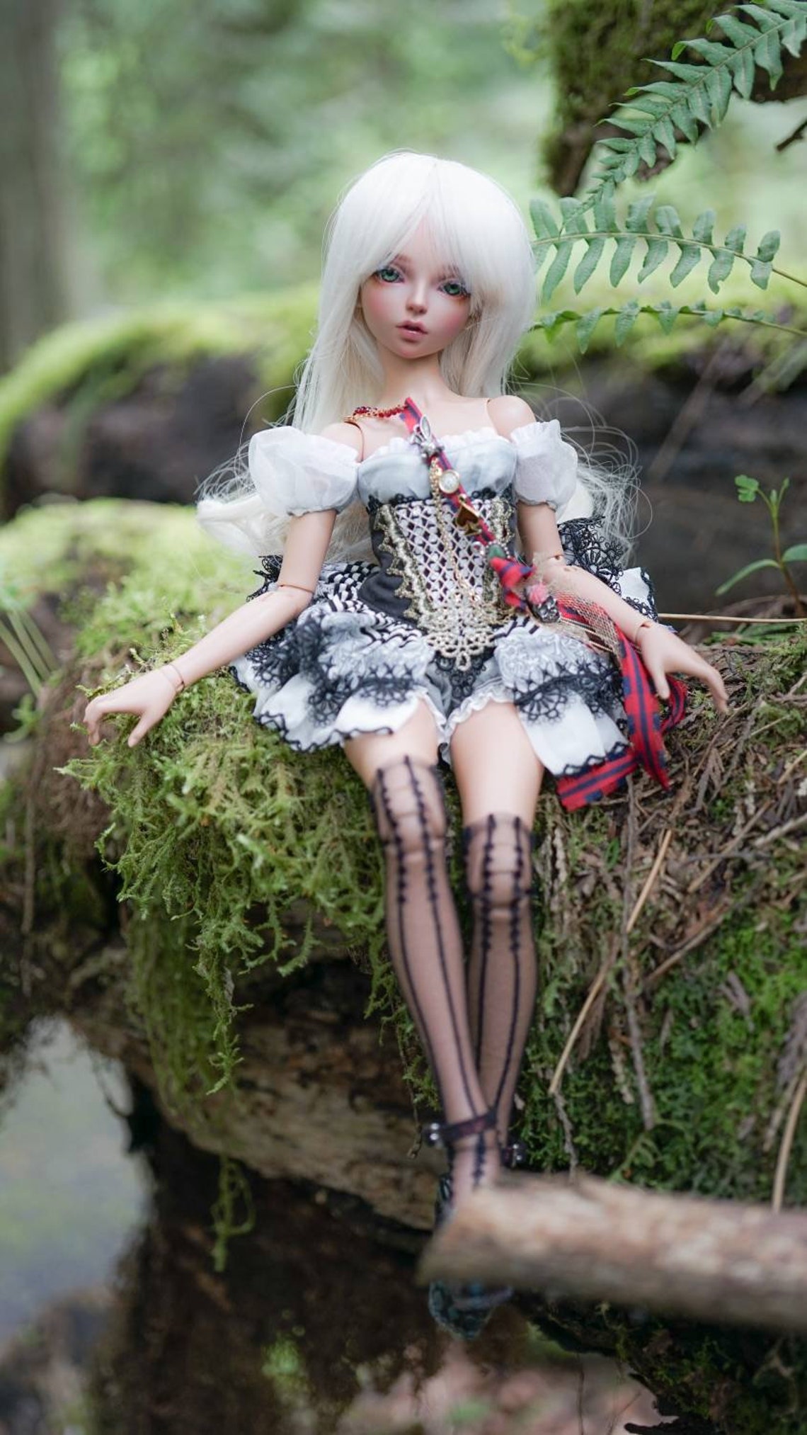 Custom Doll Wig for Minifee 1/4 BJD Dolls tan - Etsy