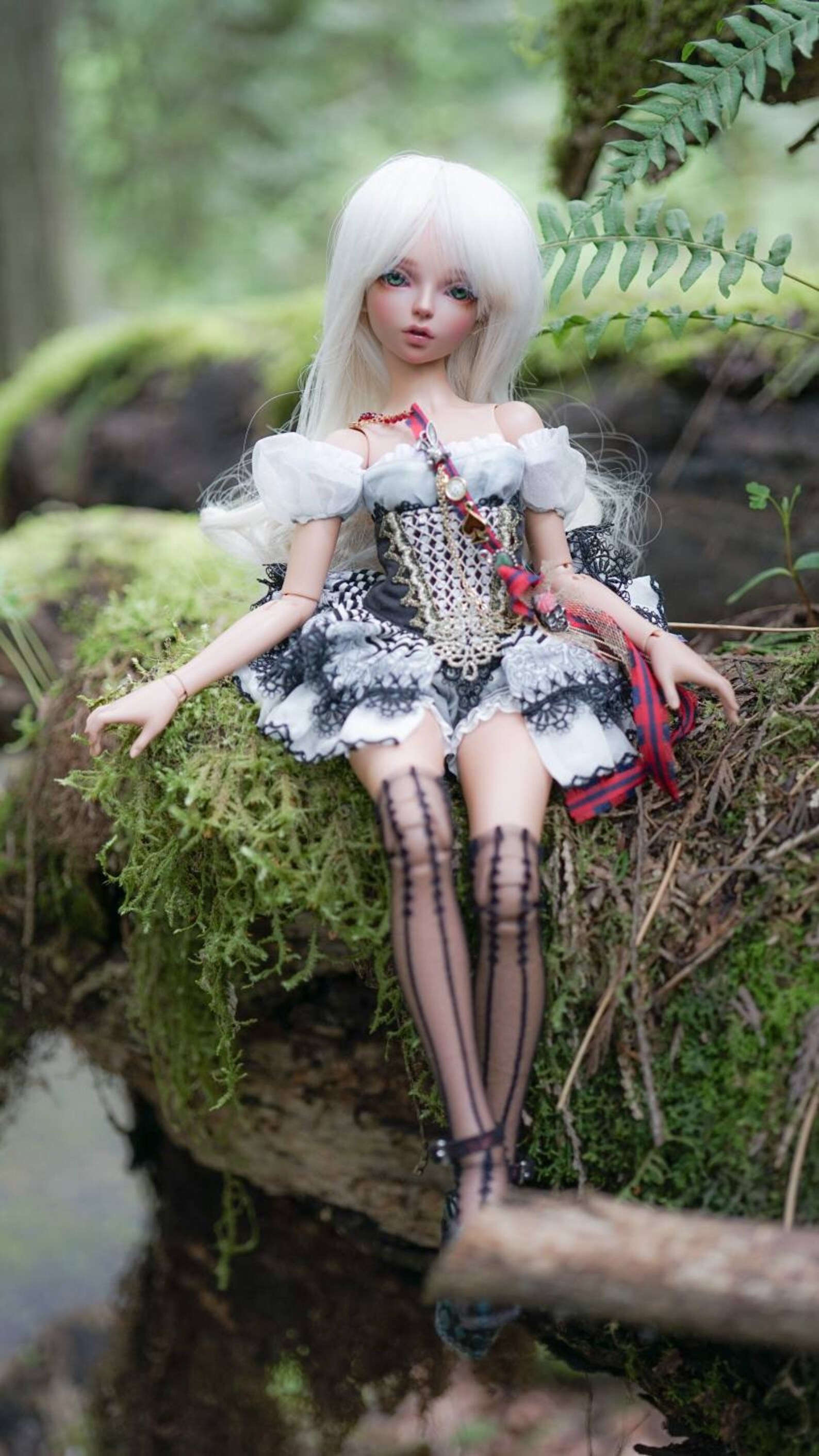 Custom Doll Wig for Minifee 1/4 BJD Dolls tan - Etsy