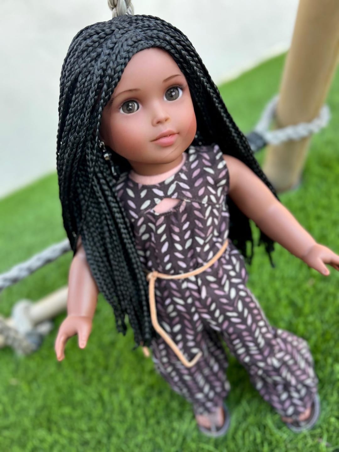 PREORDER Zazou Dolls Custom Doll Wig for 18" American Doll Dolls-heat ...