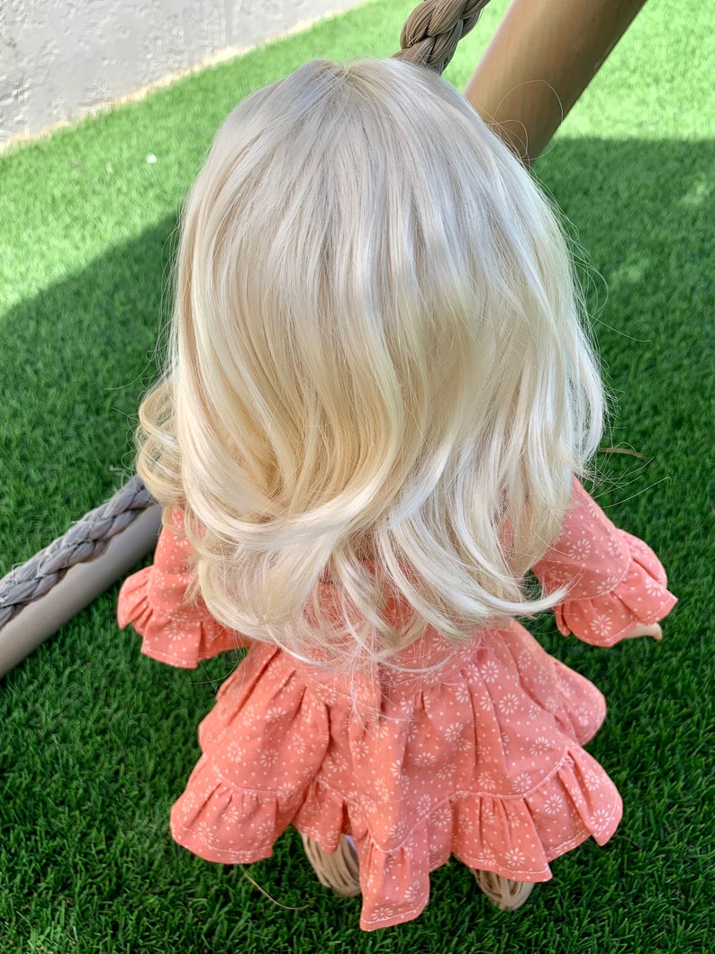 PREORDER Zazou Custom 18 Inch Doll Vegan Mohair Wig | 10-11 Head Size ...