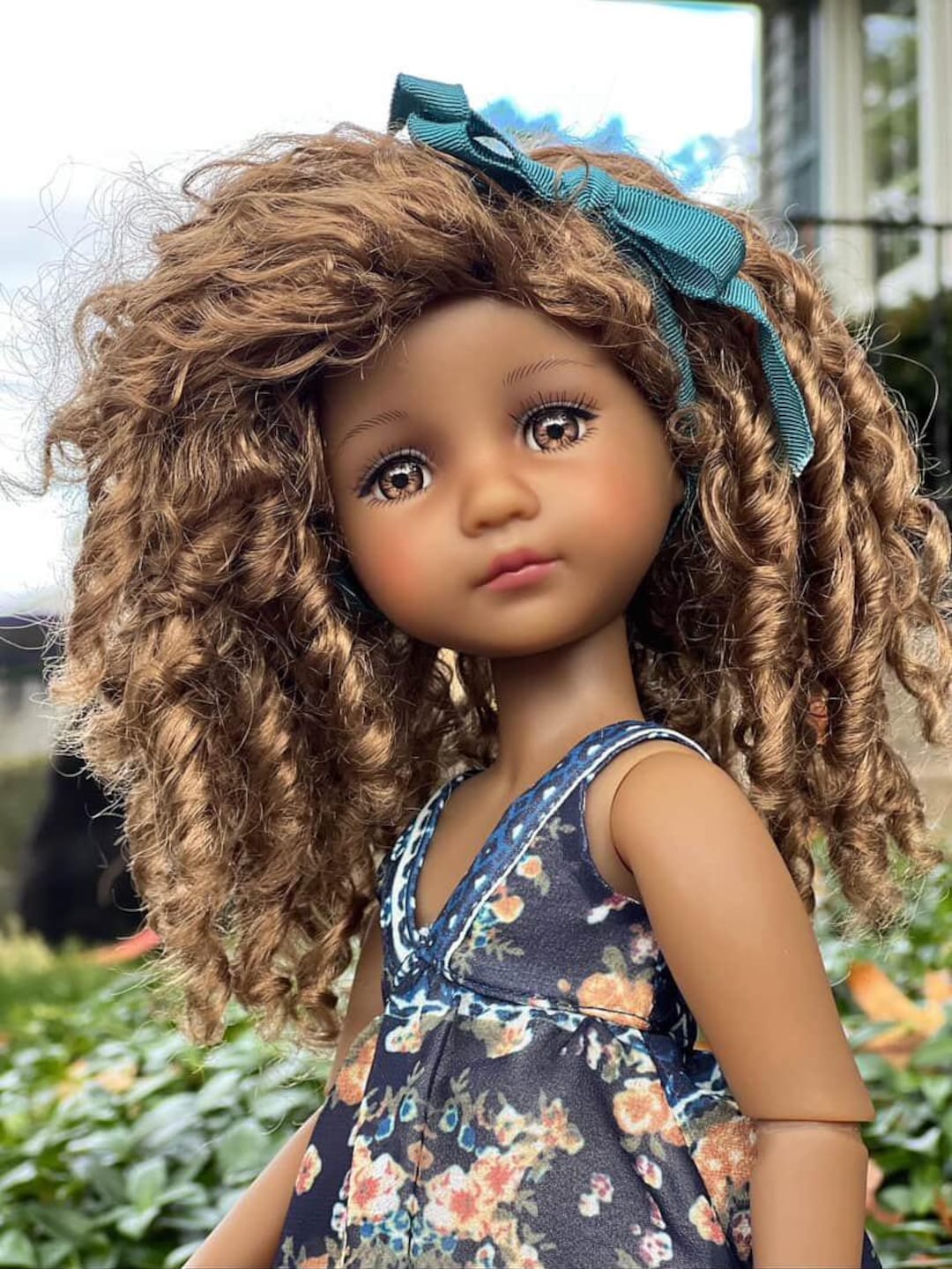 PREORDER Custom Doll WIG Exclusive Vegan Mohair-fits 9-10