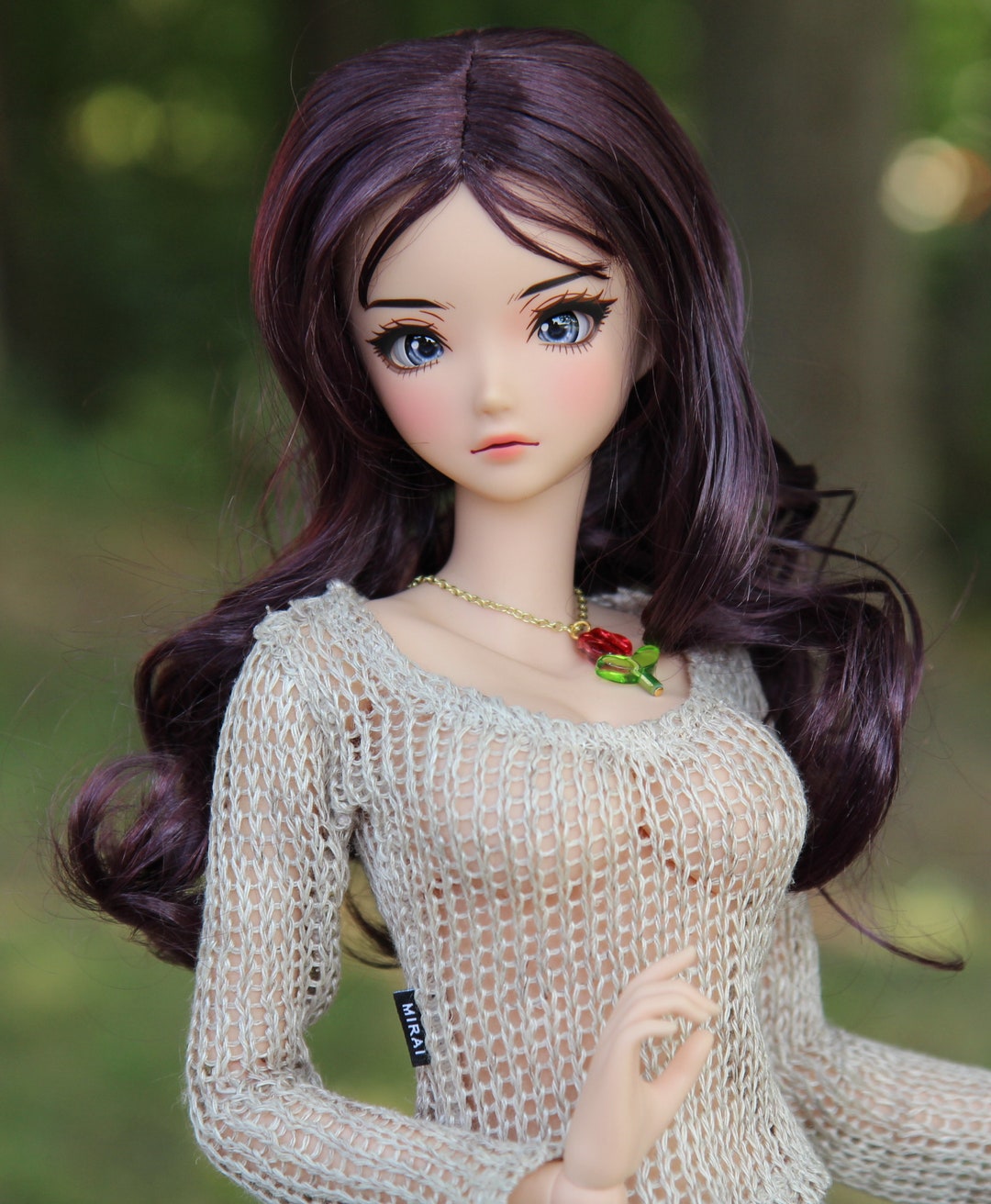 PREORDER Zazou Dolls Custom Doll Wig for Smart Dolls - Tangle Resistant ...