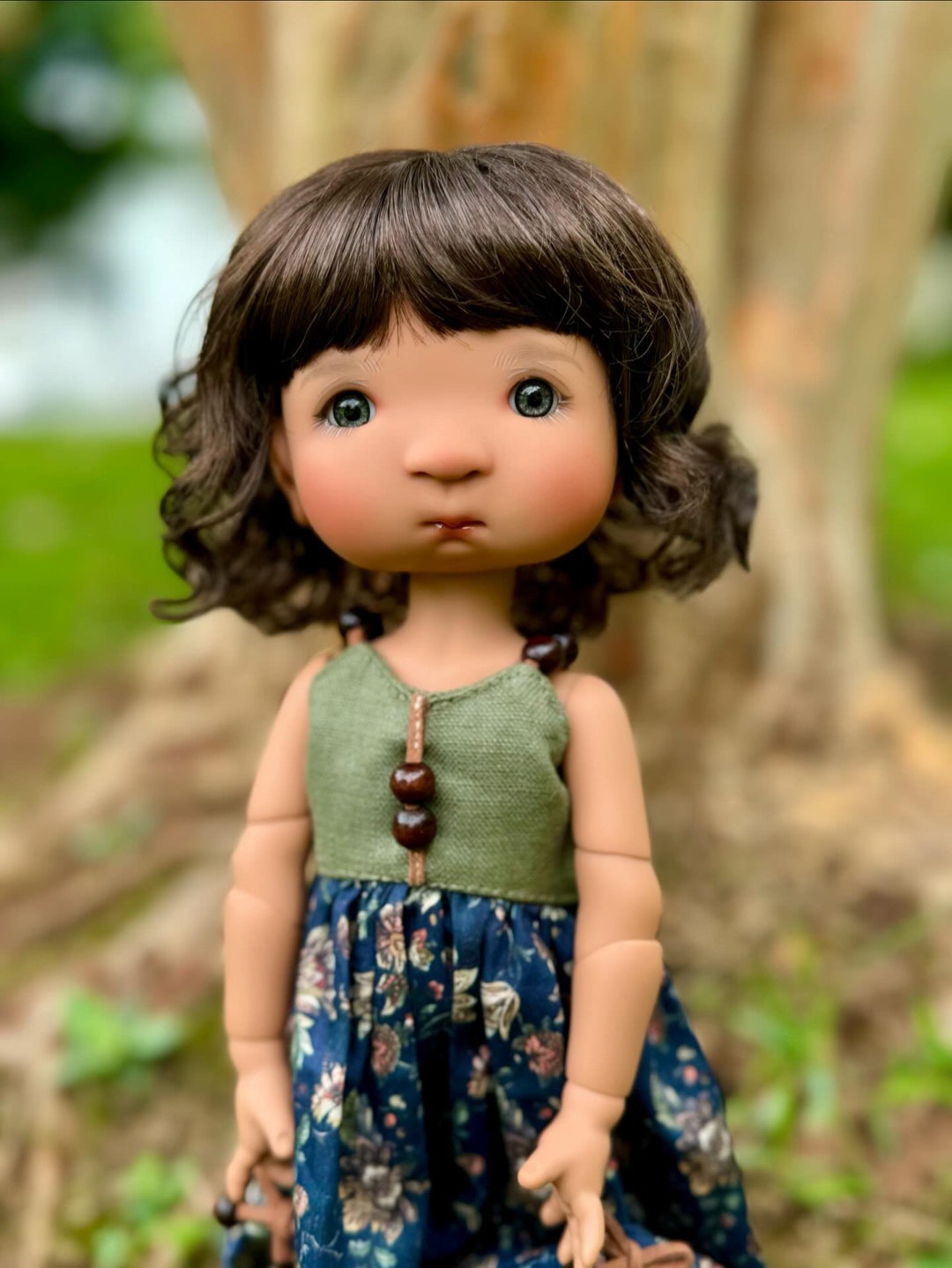 Zazou Custom WIG for 13" Dianna Effner Little Darling Head Size 7-8 ...